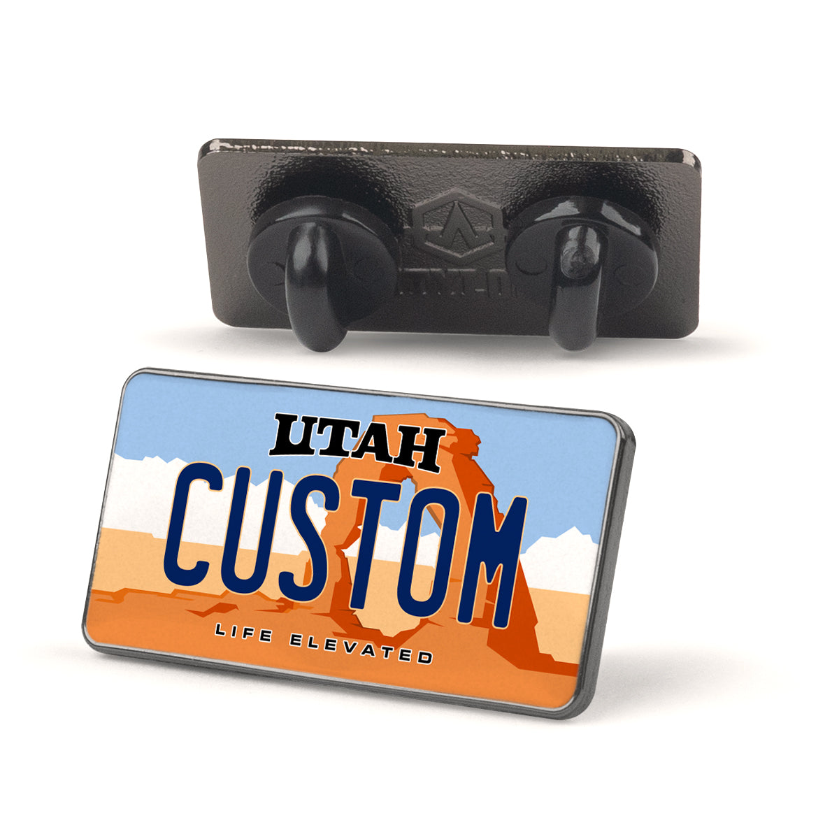 Utah License Plate Enamel Pin — CityLocs