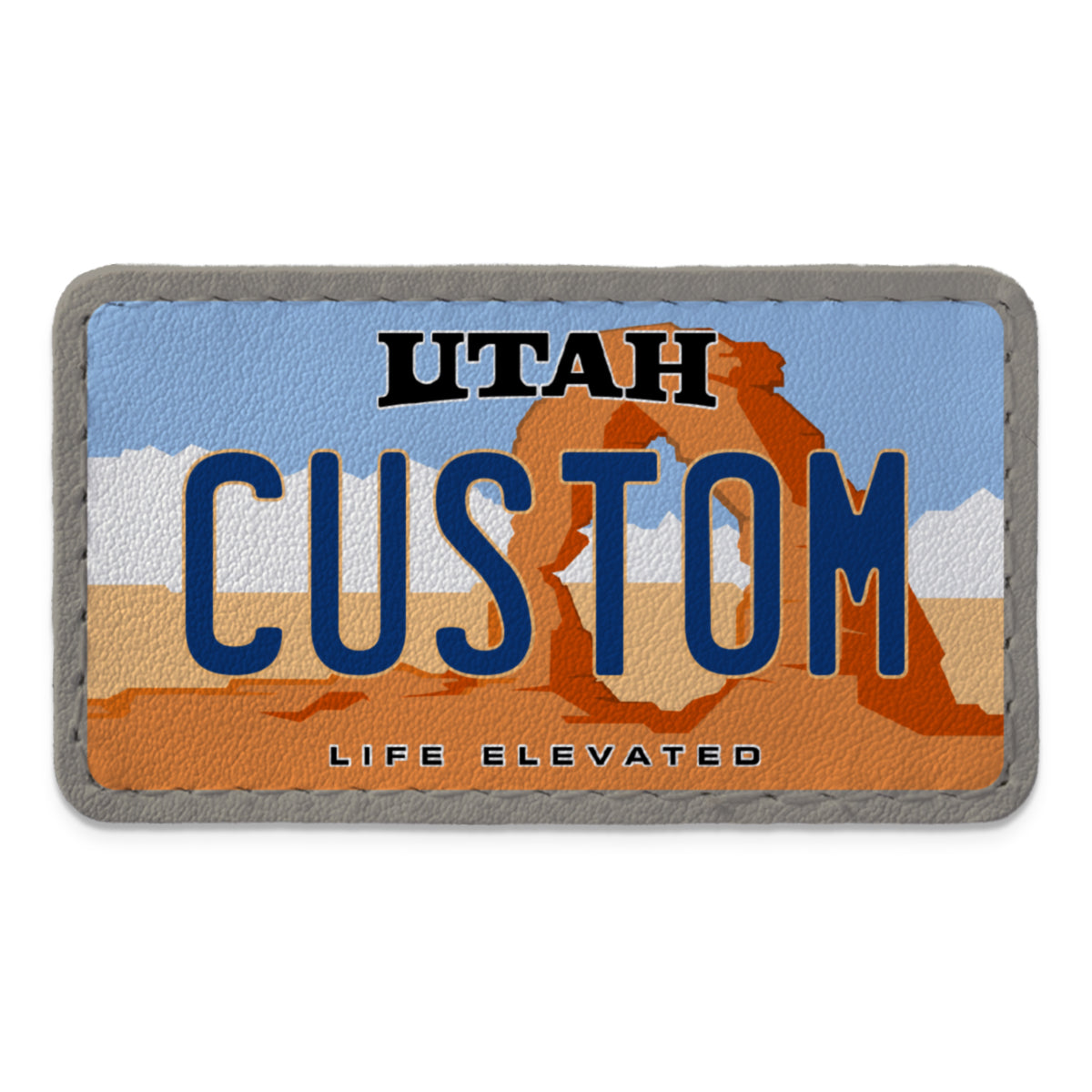 Swap Patch Utah License Plate — CityLocs