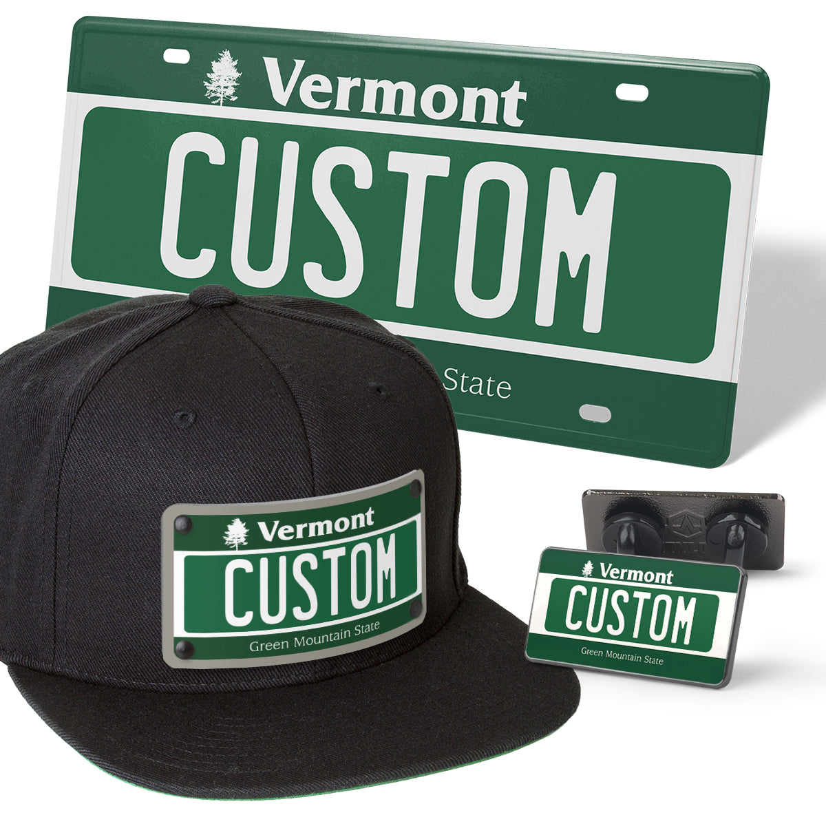 Vermont License Plate Bundle — CityLocs