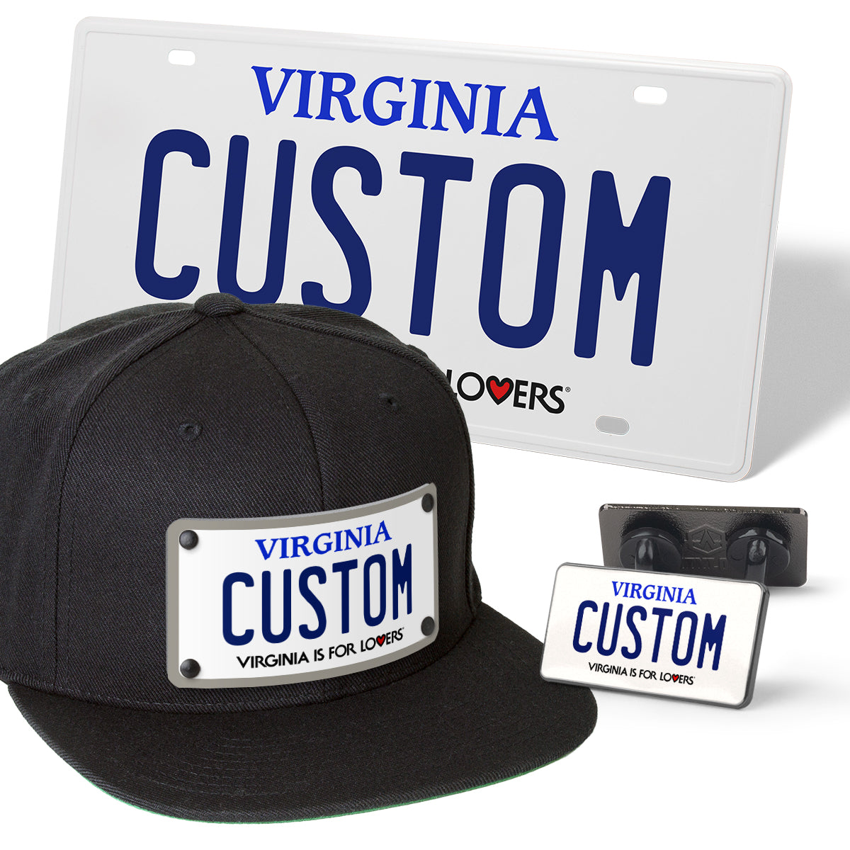 Virginia License Plate Bundle — CityLocs