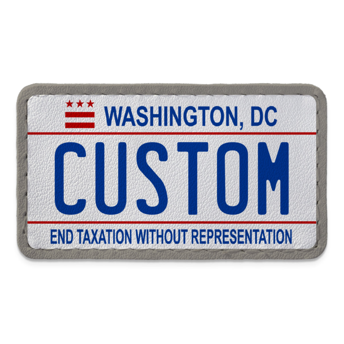 Swap Patch Washington DC License Plate — CityLocs