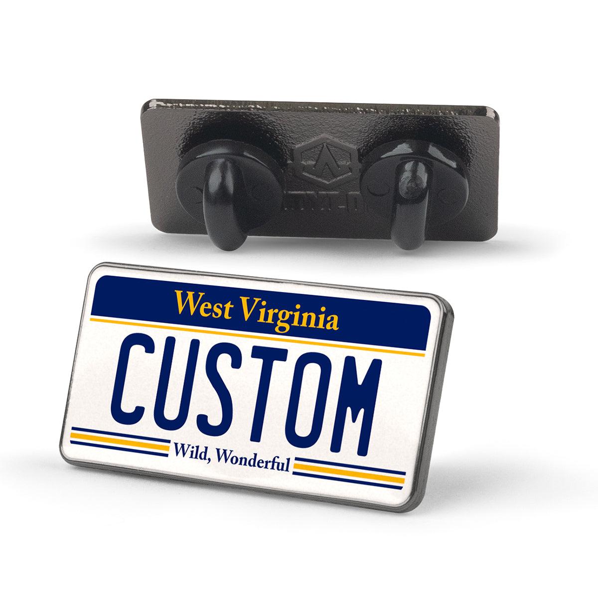 West Virginia License Plate Enamel Pin — CityLocs