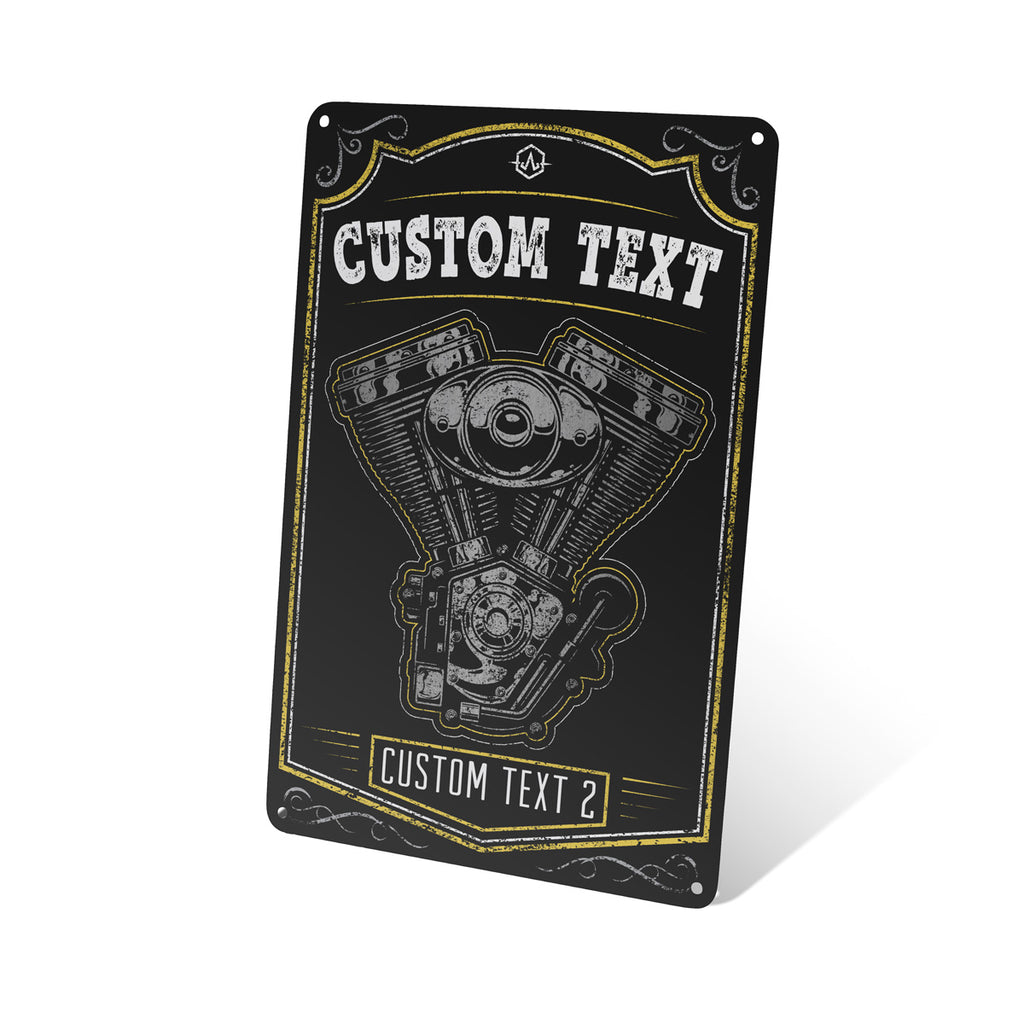 Custom Tin Sign - Personalize Your Space with Style — CityLocs