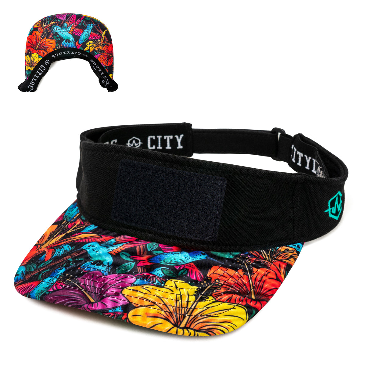 Custom Hummingbird Visor - Unleash Your Vibrant Style — CityLocs