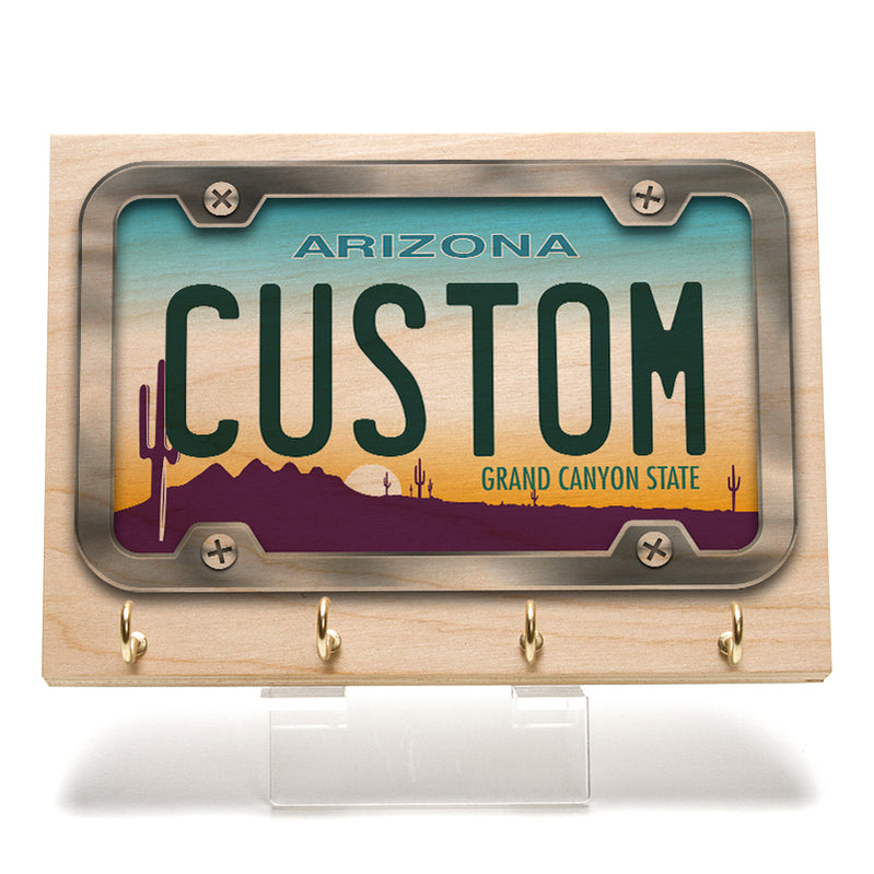 Custom US License Plate Key Racks: Organize in Style! — CityLocs