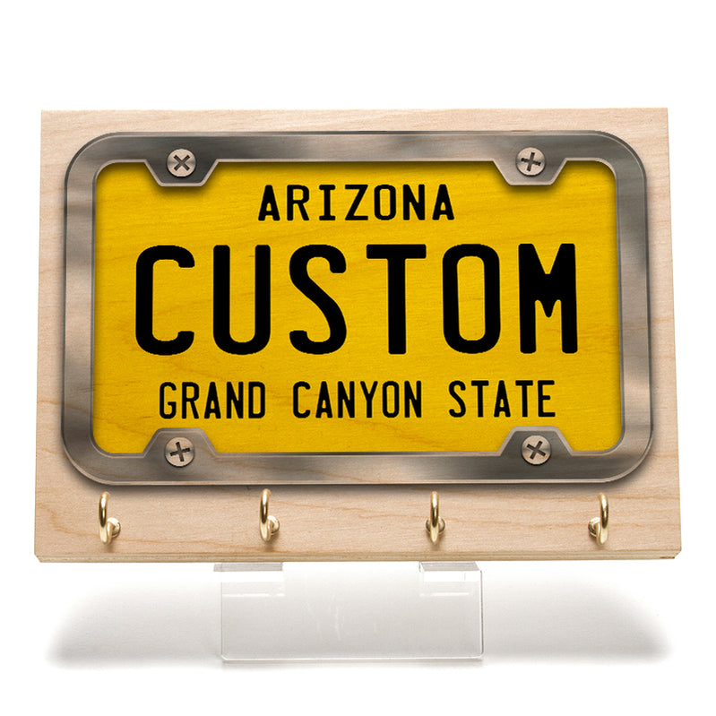 Custom US License Plate Key Racks: Organize in Style! — CityLocs
