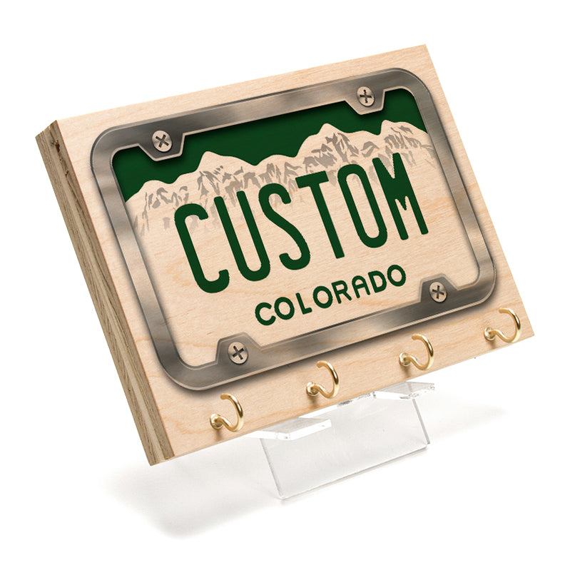 Custom US License Plate Key Racks: Organize in Style! — CityLocs