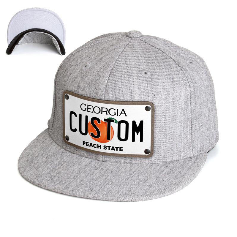 Custom Georgia License Plate Hat - Showcase Your State Pride — CityLocs