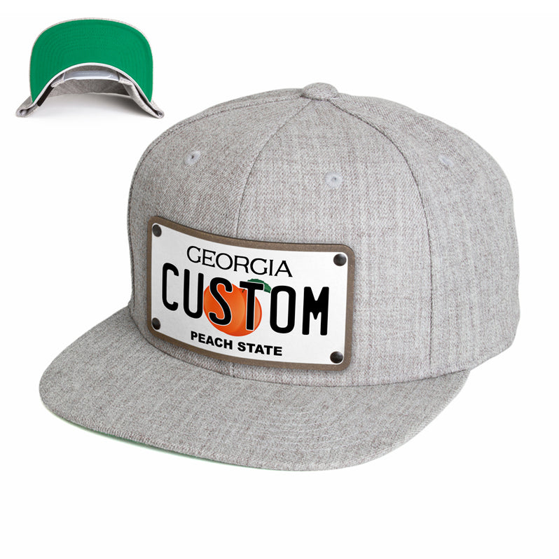 Custom Georgia License Plate Hat - Showcase Your State Pride — CityLocs