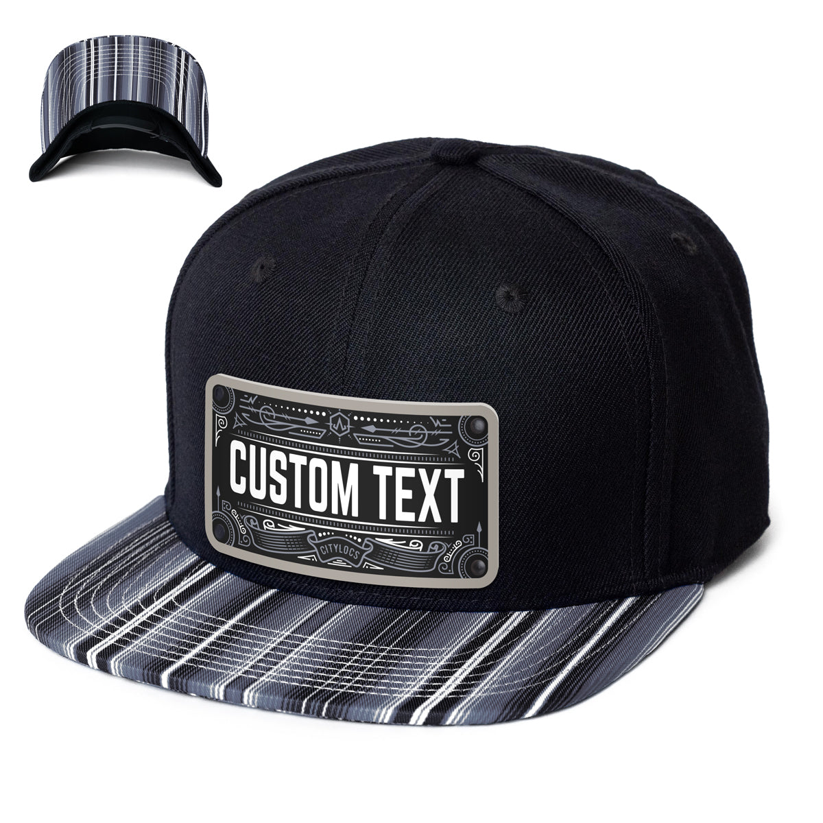 Custom Gray Sarape Snapback Hat - Personalize Your Look — CityLocs