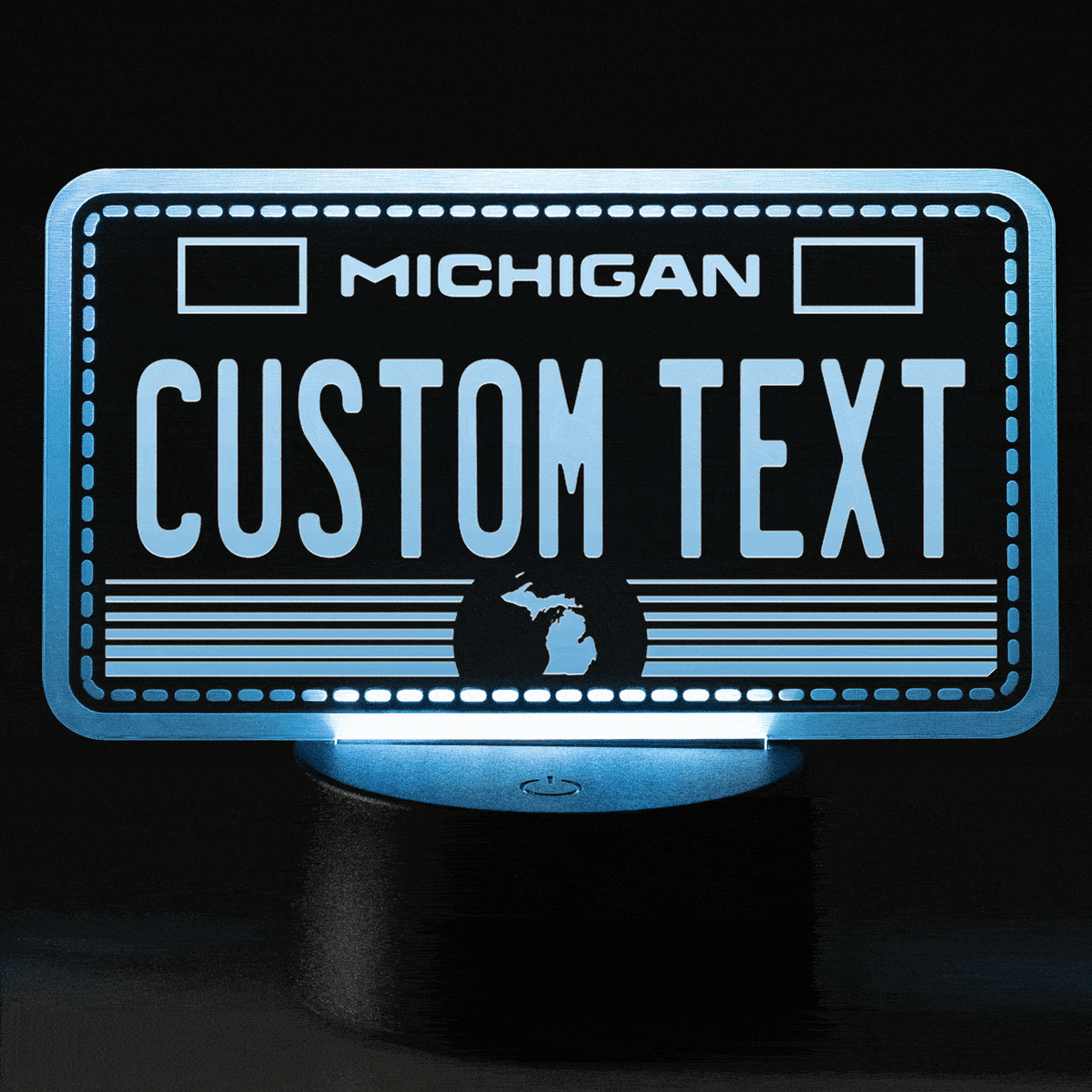 Led Michigan License Plate Lamp — CityLocs
