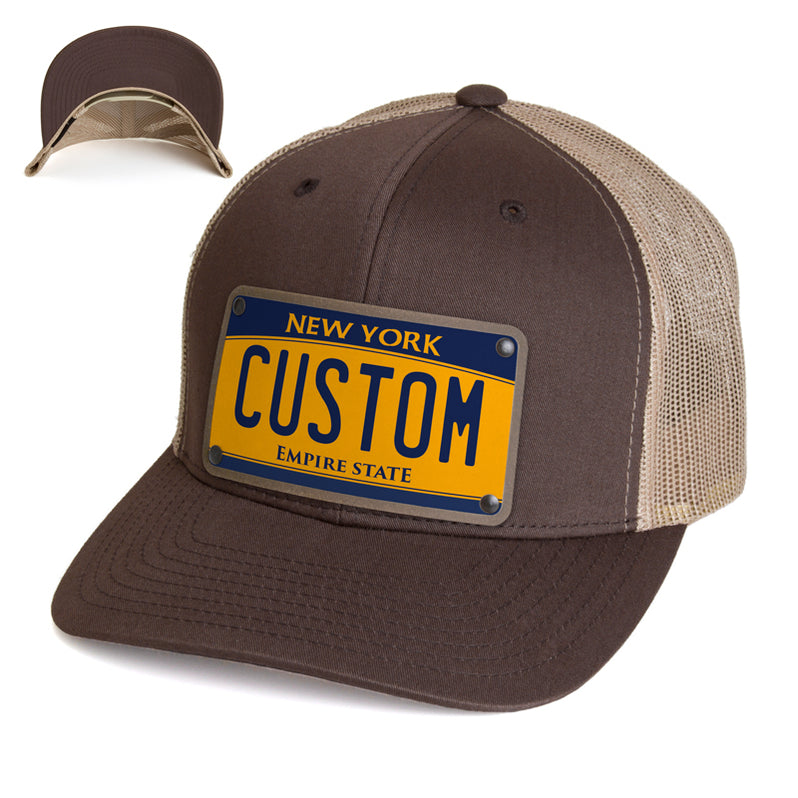 Custom New York Plate Hat: Showcase Your NY Pride in Style — CityLocs