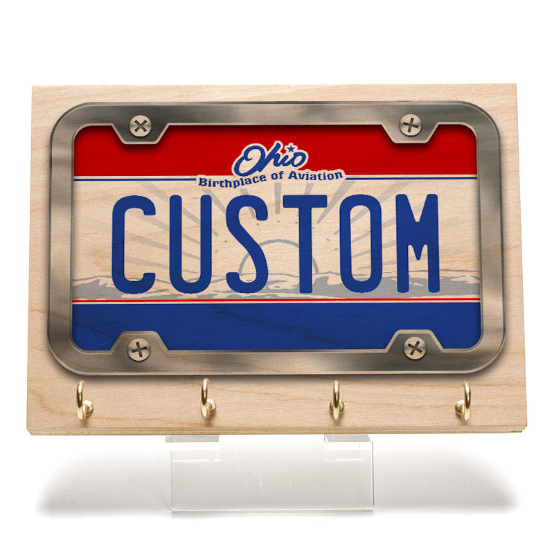 Ohio License Plate Key Rack — CityLocs