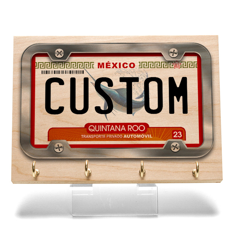 Quintana Roo License Plate Key Rack — CityLocs