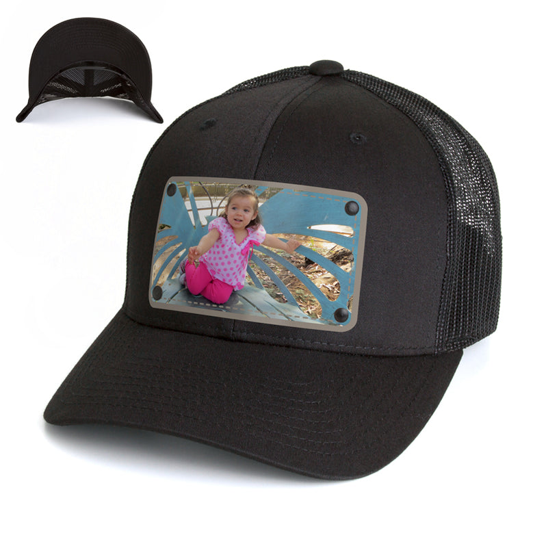 Personalized Rectangle Picture Hat - Custom Image Hat — CityLocs